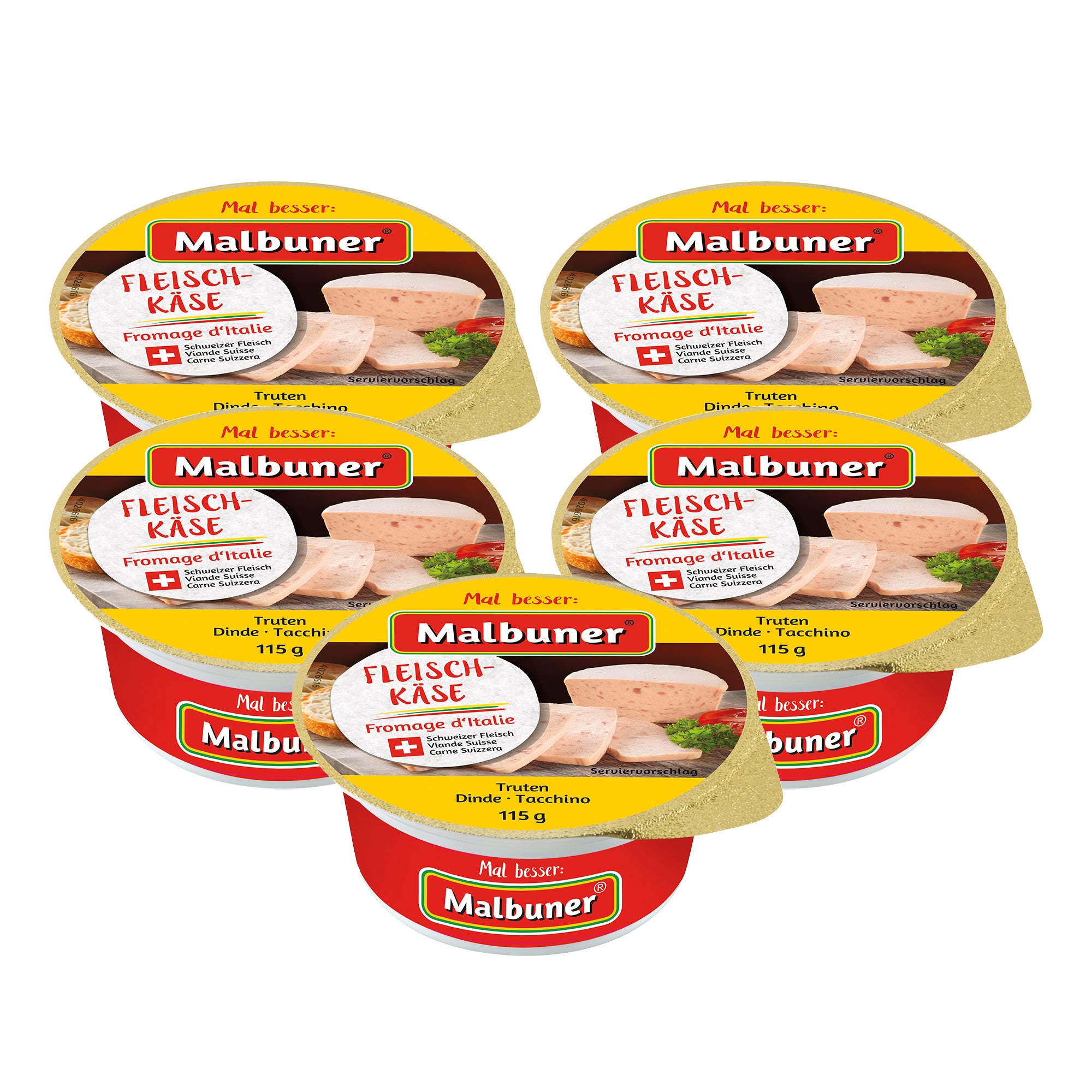Malbuner Fleischkäse Truten Fan-Packung 115g | Ospelt Onlineshop